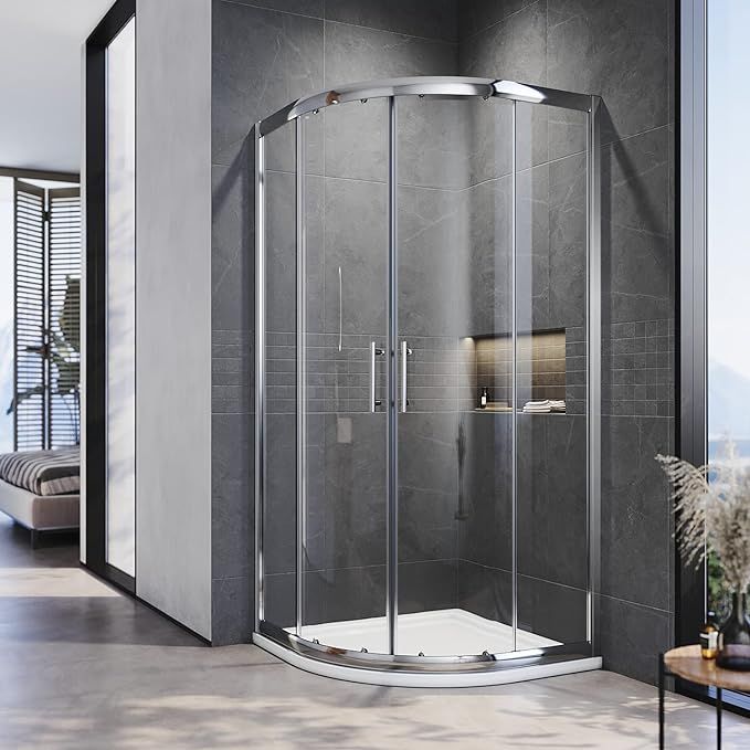 Quadrant Shower Screens — www.EssentialBathrooms.co.uk