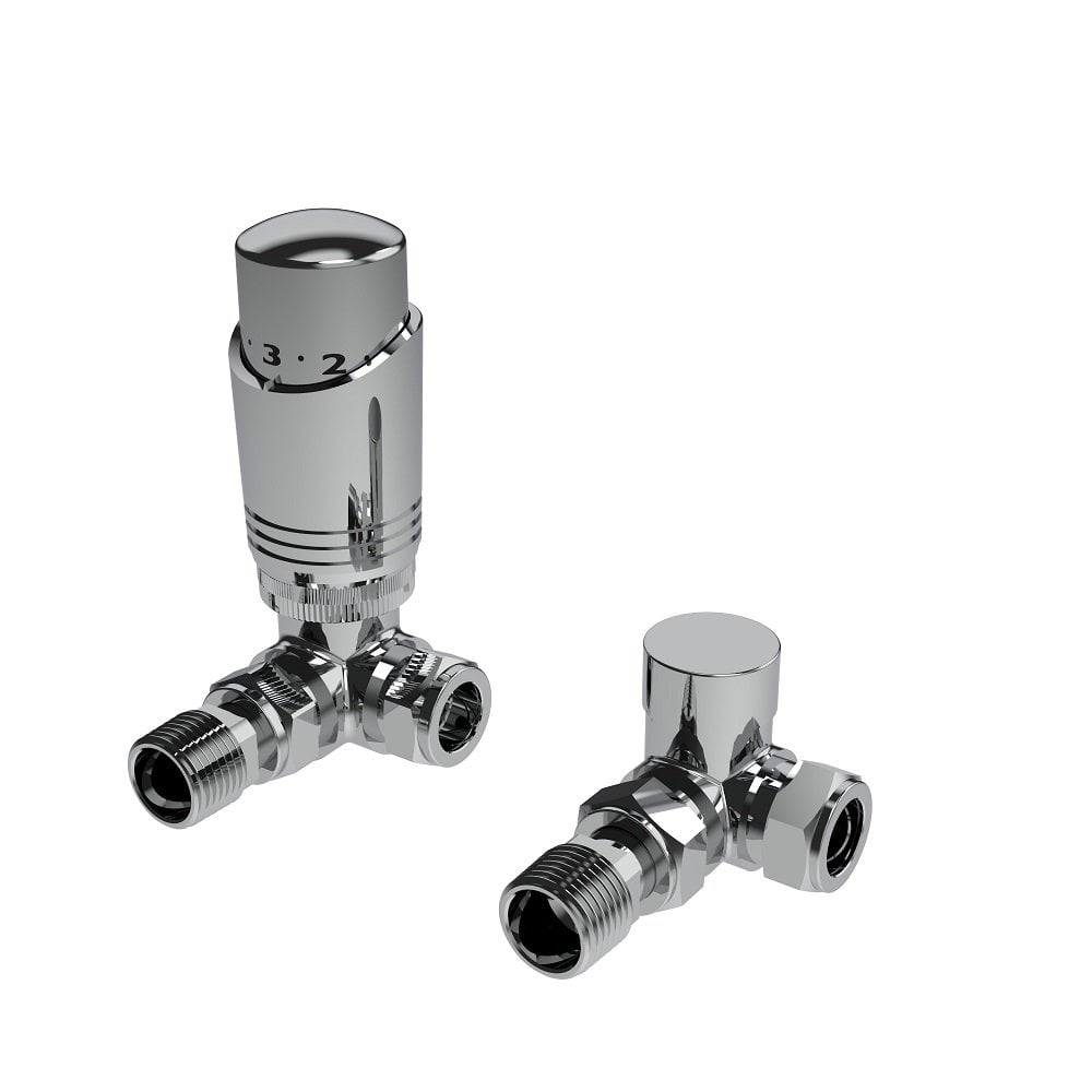 Kartell K-VIT K-Design Corner Twin Valve Pack Chrome (CR-TRV101C) — www ...