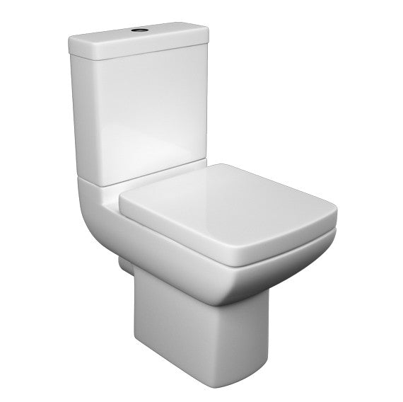 Kartell K-VIT Pure Close Coupled WC with Soft Close Seat (POT263PU-POT ...