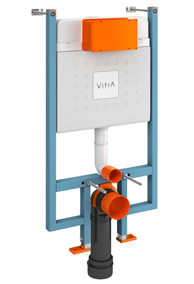 Vitra V-Fix Core 112cm Frame For Wall Hung WC, 8cm Cistern (738-5800-0 ...