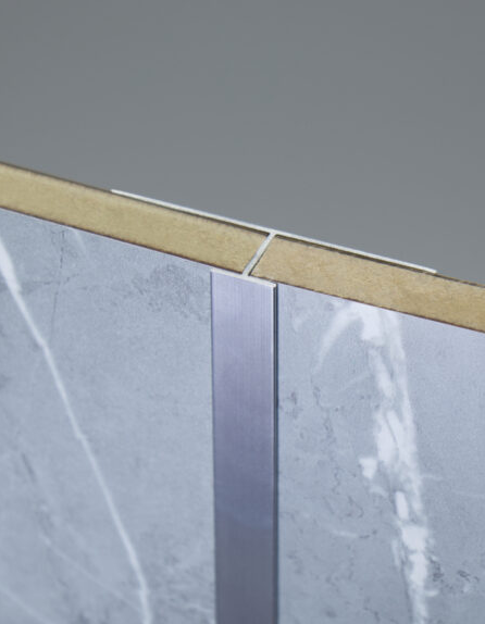 Selkie Polished Chrome H-Section Trim — www.EssentialBathrooms.co.uk