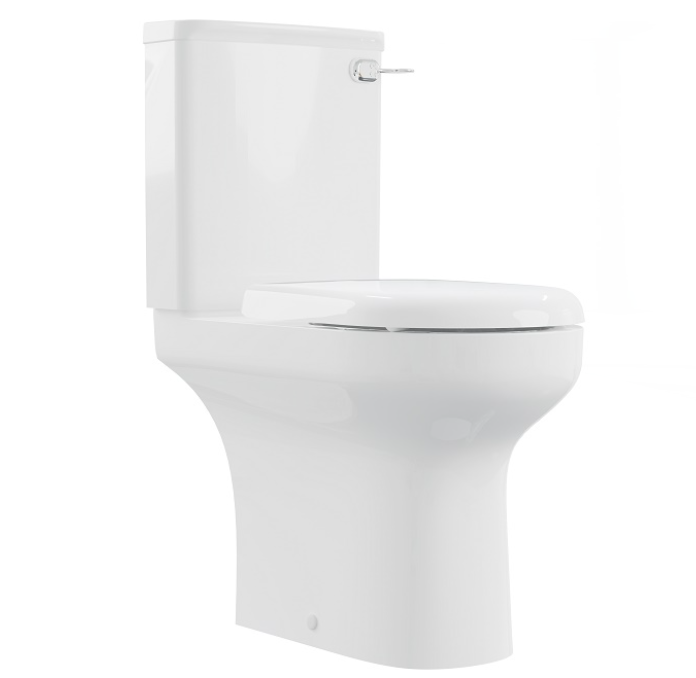 AKW Navlin Raised Height Close Coupled Toilet Pan 650mm (23570) — www ...